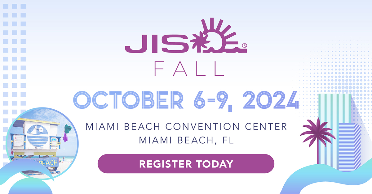 Register today for JIS Fall 2024 and enjoy a complimentary coffee on us ...