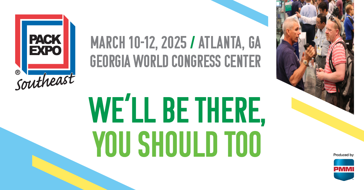 Register for PACK EXPO Southeast 2025 for FREE with comp code 84T35 ...