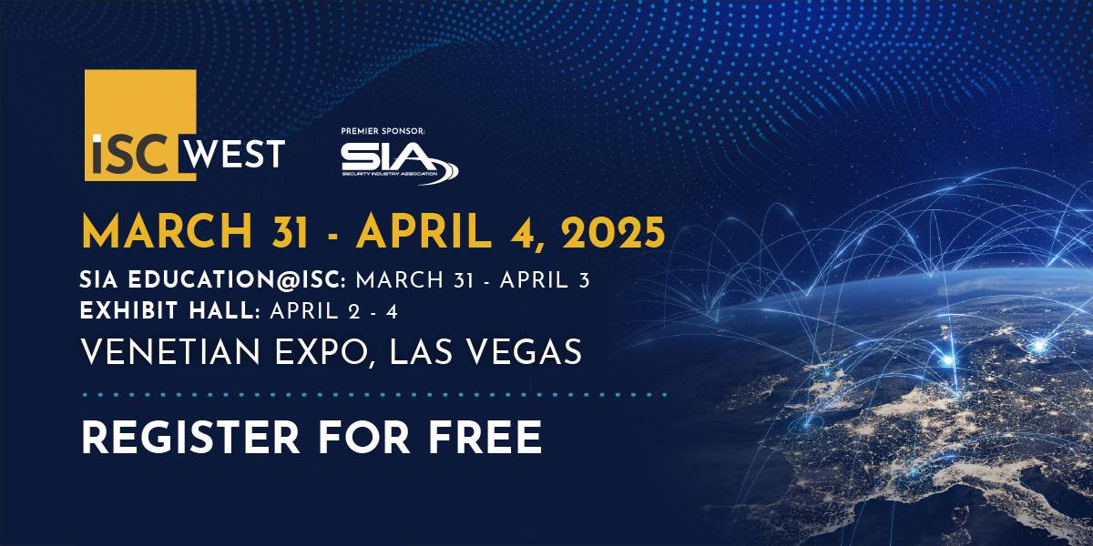 Receive complimentary exhibit hall registration at #ISCWest 2025 and join Ganz Security /CBC ...