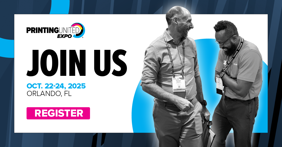 Register for #PRINTINGUnitedExpo for FREE with Code: 070881 and visit ...